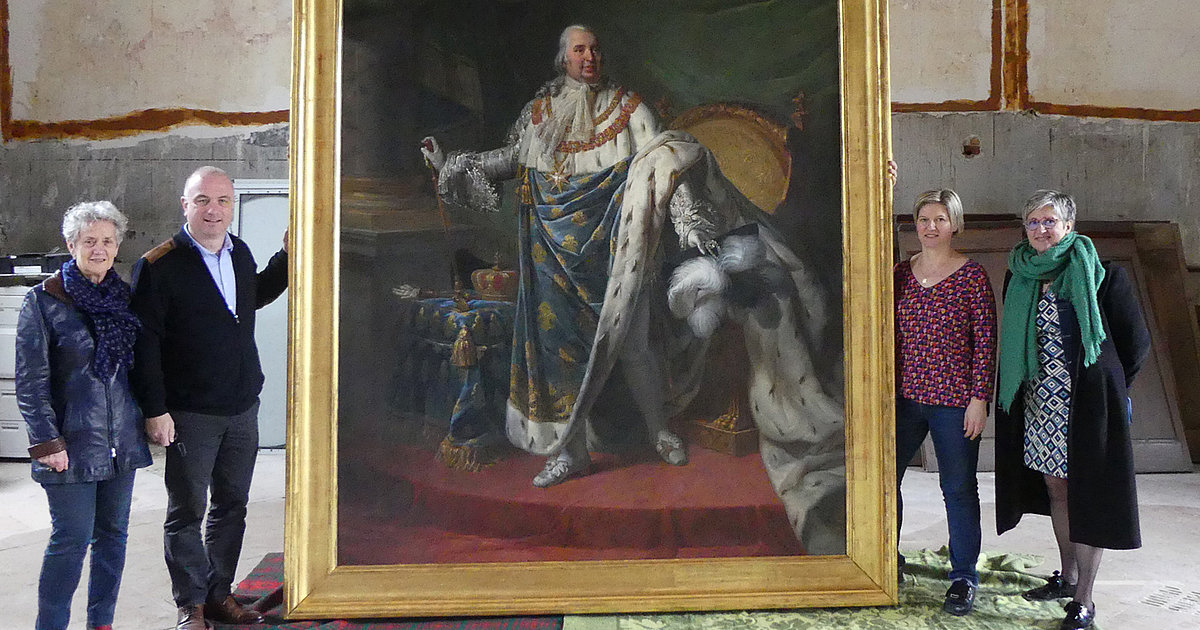 Portrait de Louis XVIII - Castelsarrasin